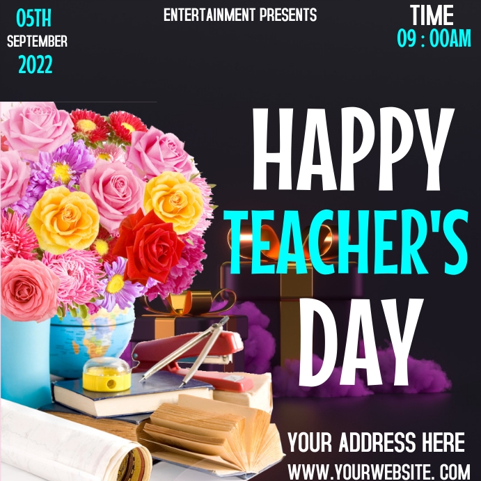 Copy of TEACHERS DAY | PosterMyWall