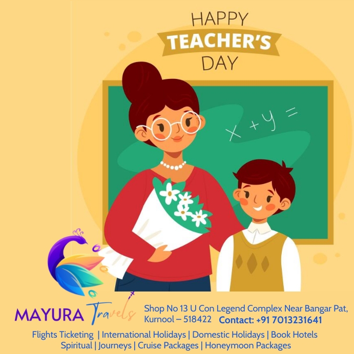 Teachers day Template | PosterMyWall