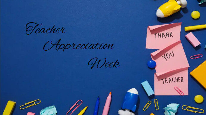 Plantilla de teachers week | PosterMyWall