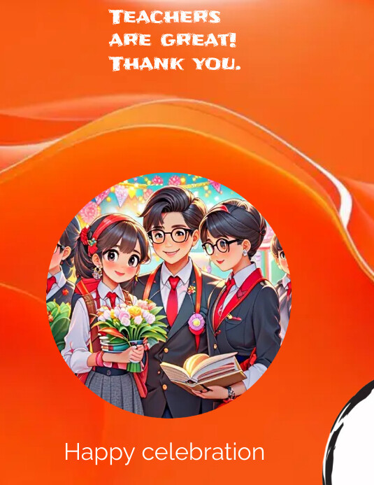 Teachers week template | PosterMyWall