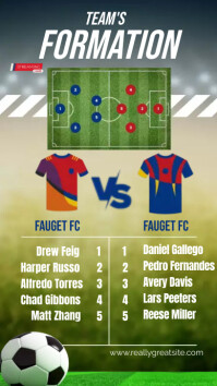 4.8K+ Free Templates for 'Football formation template' | PosterMyWall
