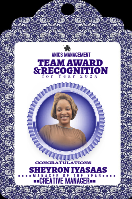 Team award recognition flyer template design | PosterMyWall