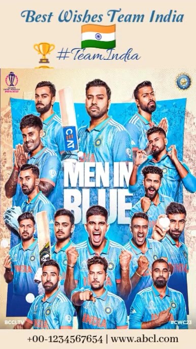TEAM INDIA (1) Template | PosterMyWall