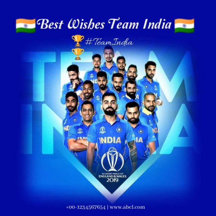 TEAM INDIA (1) Template | PosterMyWall
