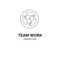 TEAM WORK LOGO Template | PosterMyWall