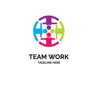 TEAM WORK LOGO Template | PosterMyWall