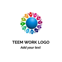 TEAM WORK LOGO Template | PosterMyWall