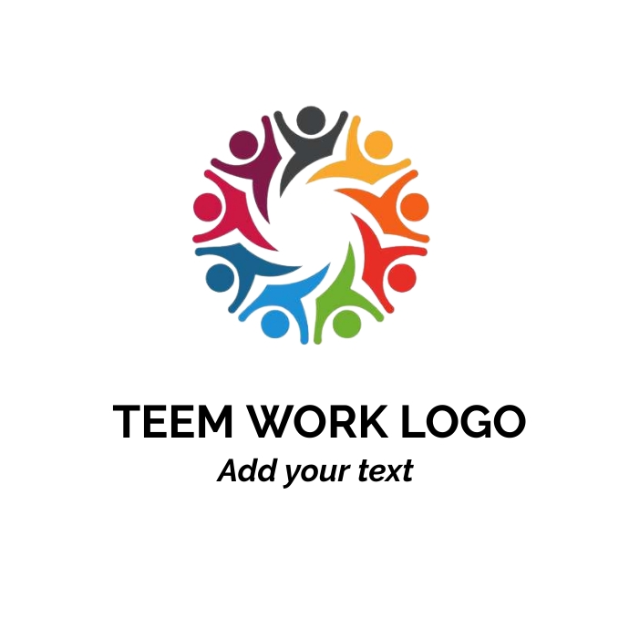 TEAM WORK LOGO Template | PosterMyWall