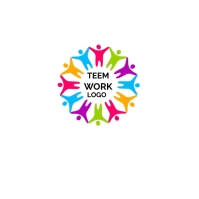 TEAM WORK LOGO Template | PosterMyWall