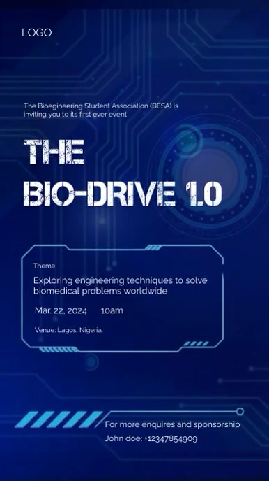 Tech event video template (1) | PosterMyWall