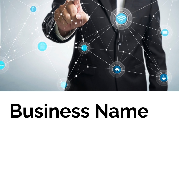 Copy of Tech logo tech icon , digital logo online bus | PosterMyWall