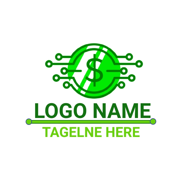 tech money logo Template | PosterMyWall