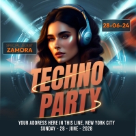 Tropical Party AI Template | PosterMyWall