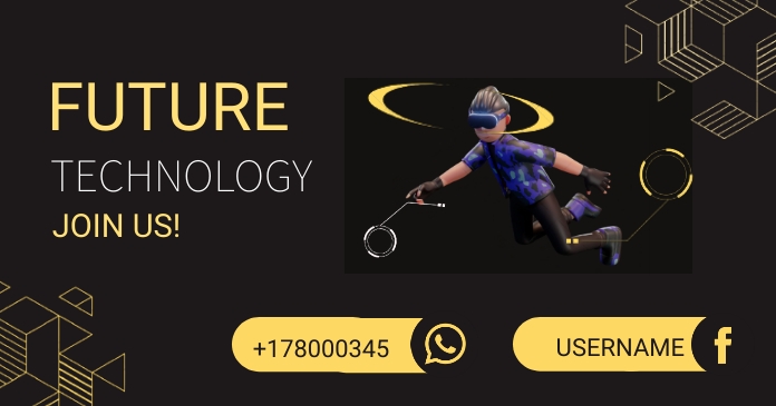 Copy of Technology, Virtual Reality Solutions Team | PosterMyWall