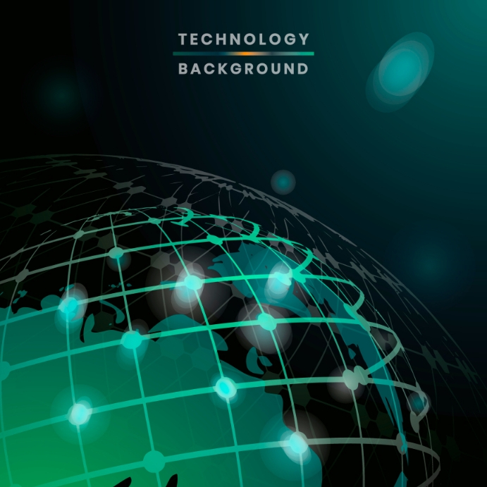 Technology Background design flyer template | PosterMyWall