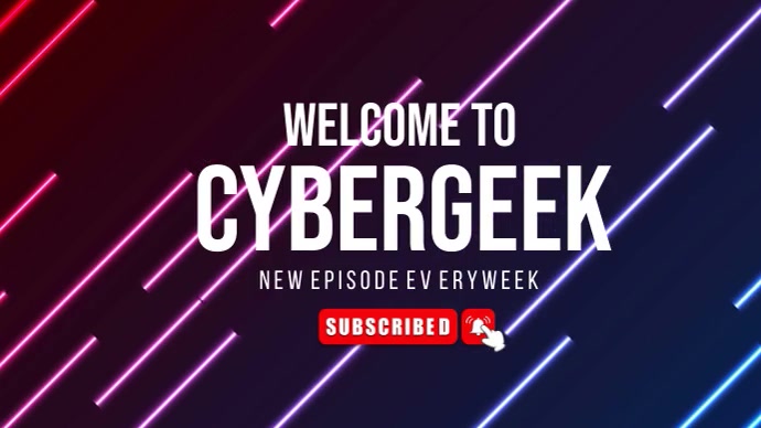 Technology Channel Banner Youtube Video Template | PosterMyWall