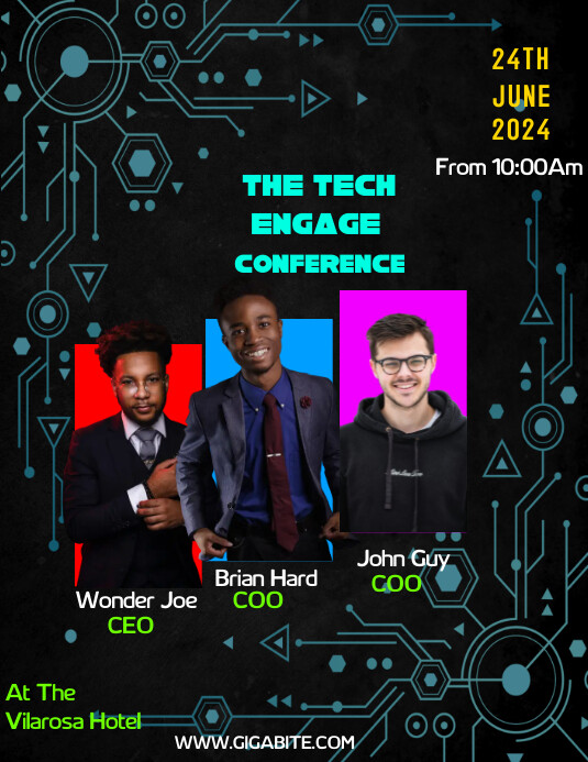 TECHNOLOGY CONFERENCE Template | PosterMyWall