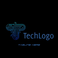Technology / Tech logo Template | PosterMyWall