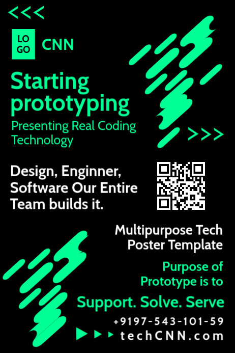 Technology Multipurpose Poster Template | PosterMyWall