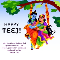 TEEJ FESTIVAL Template | PosterMyWall