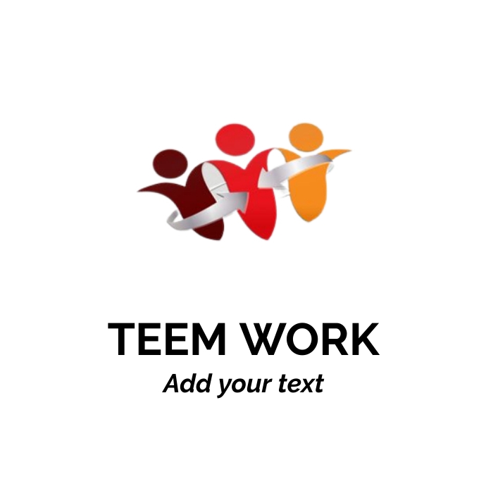 TEEM WORK Template | PosterMyWall