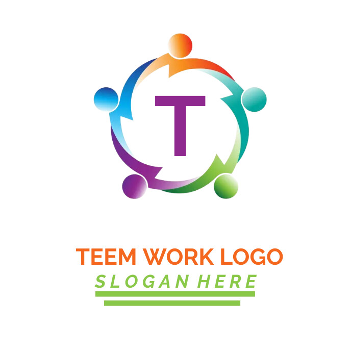 TEEM WORK LOGO Template | PosterMyWall
