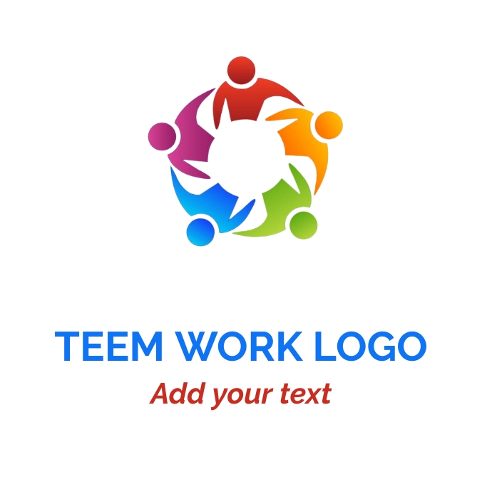 TEEM WORK LOGO Template | PosterMyWall