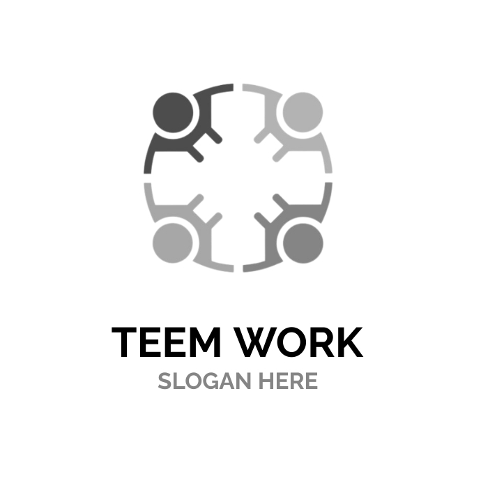 TEEM WORK LOGO Template | PosterMyWall