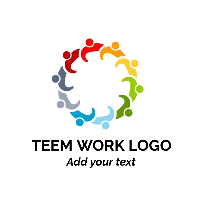 Plantilla de TEEM WORK LOGO | PosterMyWall