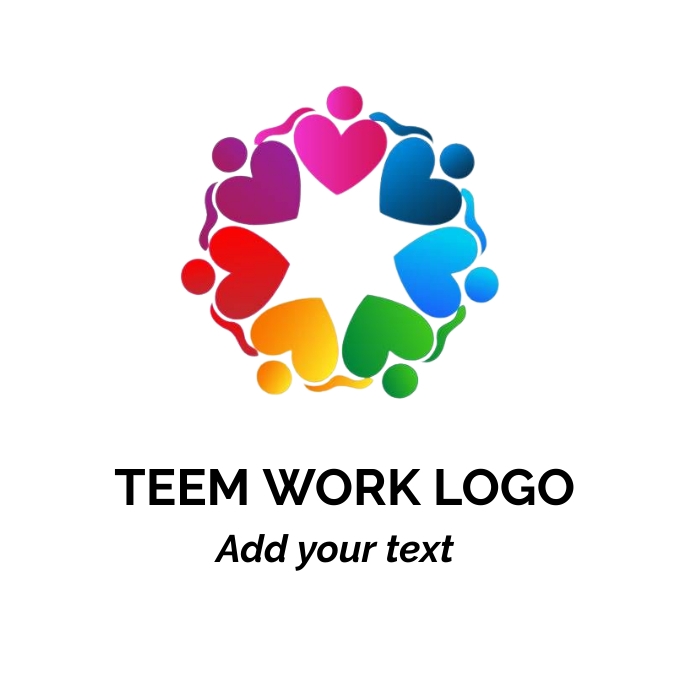 TEEM WORK LOGO Template | PosterMyWall