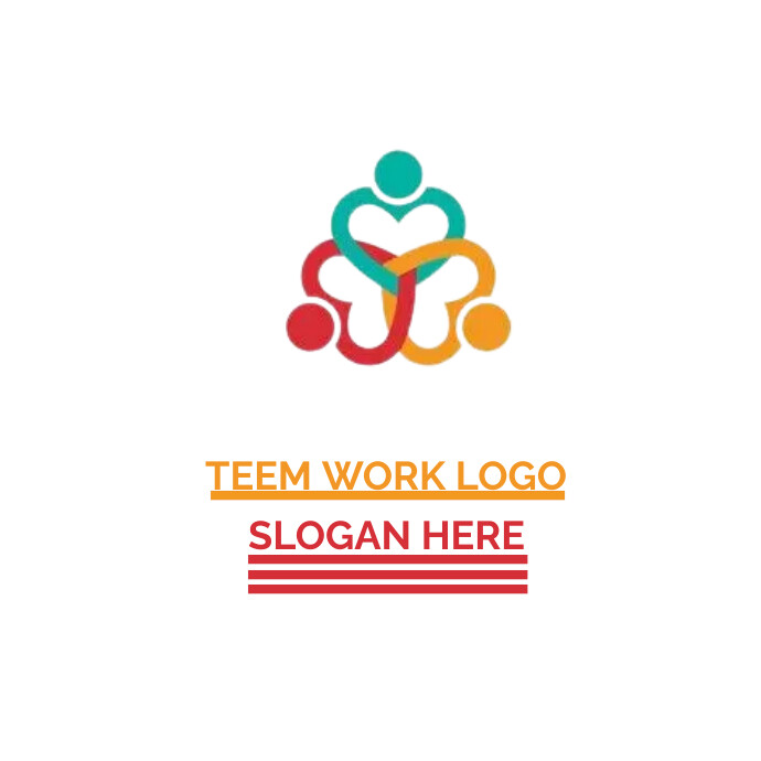 TEEM WORK LOGO Template | PosterMyWall