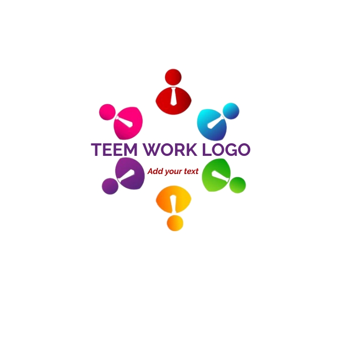 TEEM WORK LOGO Template | PosterMyWall