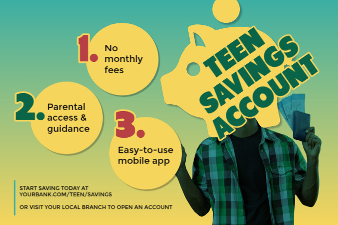 Plantilla de Teen Banking Poster | PosterMyWall