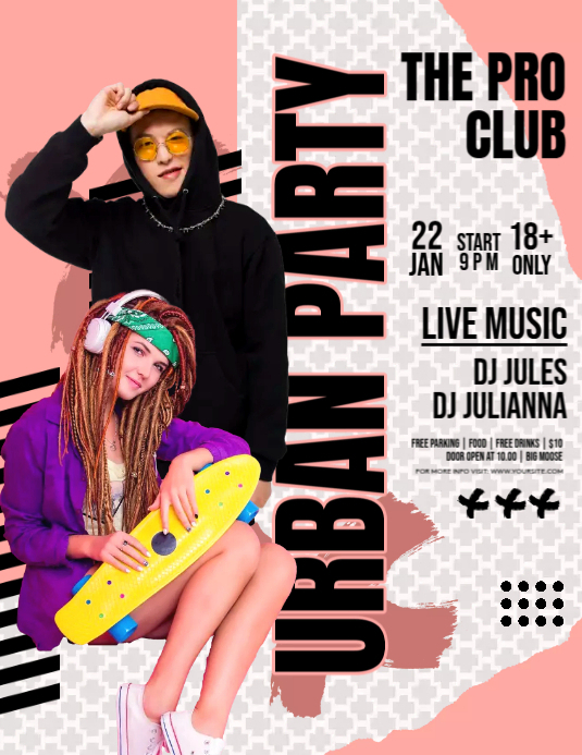 Teenager Party Poster Template | PosterMyWall