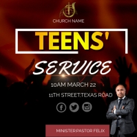 73+ Free Templates for 'Teen service' | PosterMyWall