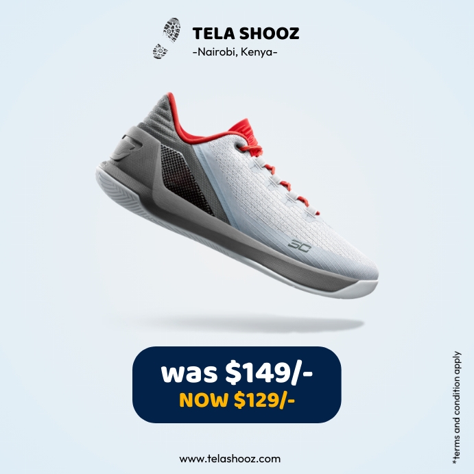 Tela shooz Template | PosterMyWall