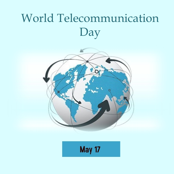 telecommunication day Template | PosterMyWall
