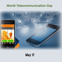Telecommunication day Poster Template | PosterMyWall