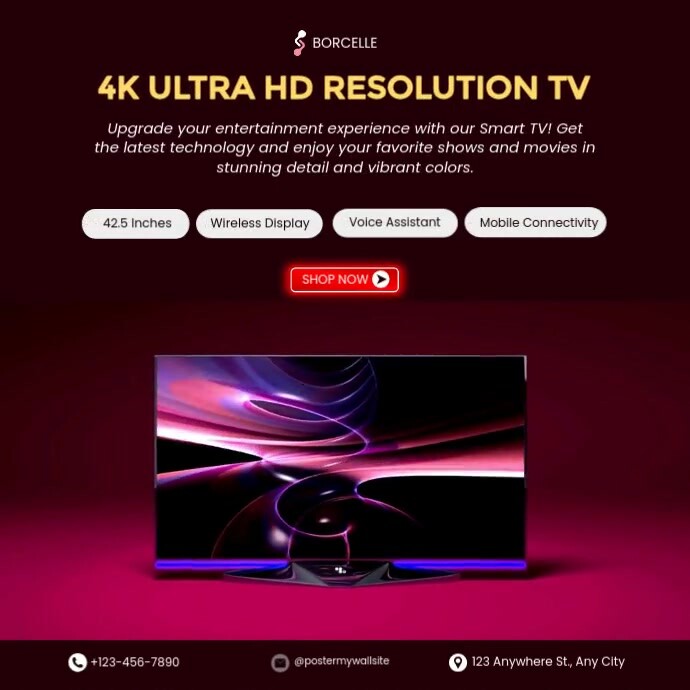 television sale template | PosterMyWall