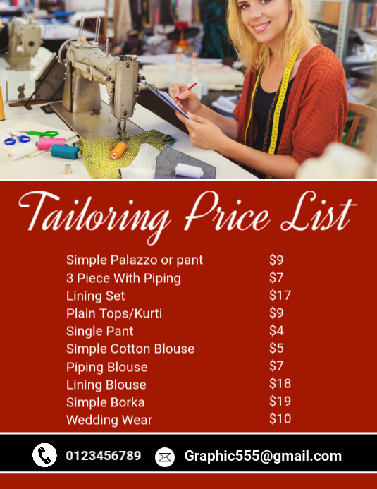 Modèle Telling Price List Flyer | PosterMyWall