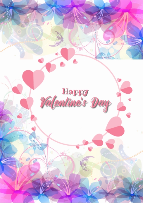 Templat Valentine Template | PosterMyWall