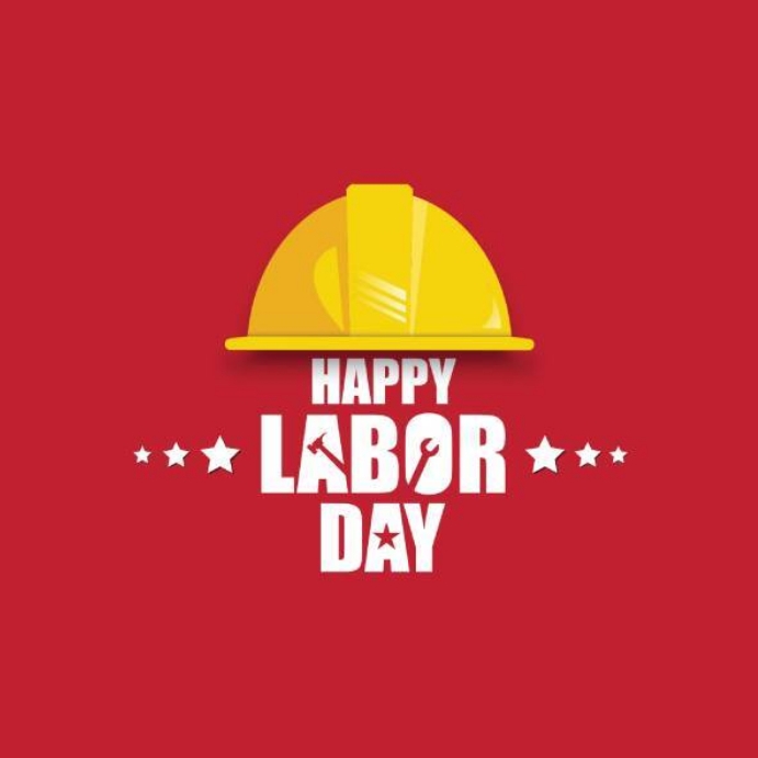 Template 1 May Happy Labor Day Poster flyer | PosterMyWall