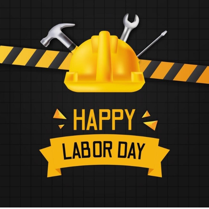 Template 1 May Happy Labor Day Poster flyer | PosterMyWall