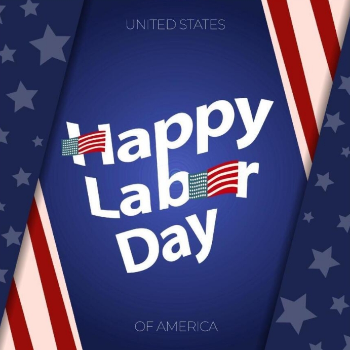 Template American Happy Labor Day Poster (1) | PosterMyWall