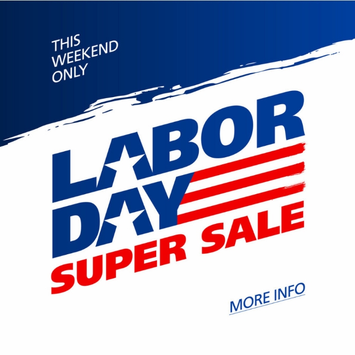 De Cartel de Feliz Día Del Trabajo Americano de Plantilla de | PosterMyWall