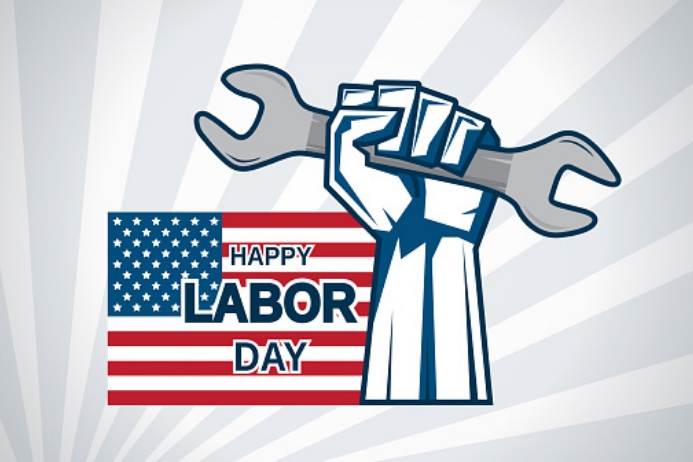 Template American Happy Labor Day Poster | PosterMyWall