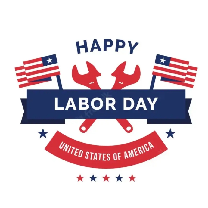 Template American Happy Labor Day Poster | PosterMyWall