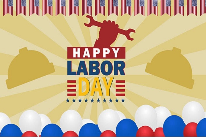 Template American Happy Labor Day Poster | PosterMyWall