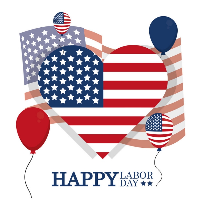 Copy of Template American Happy Labor Day Poster | PosterMyWall