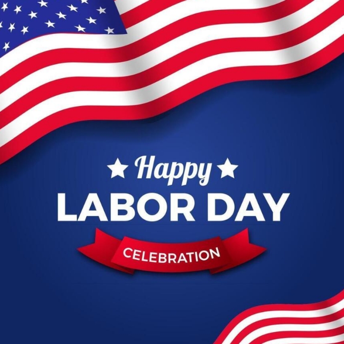 Template American Happy Labor Day Poster | PosterMyWall